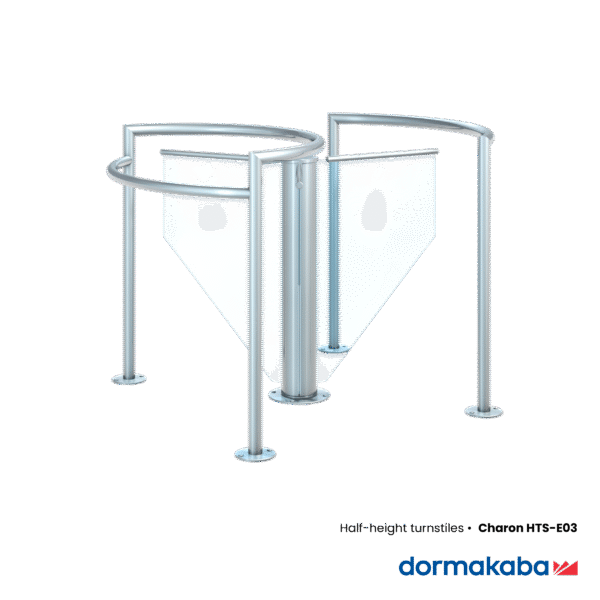 Charon HTS-E03 Half-height Turnstiles | Access Hardware Holdings